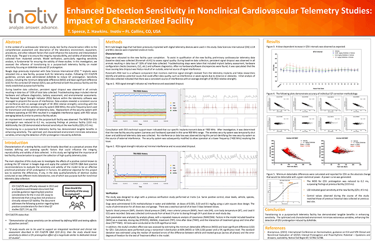 Enhanced Detection Sensitivity in Nonclinical Cardiovascular Telemetry ...