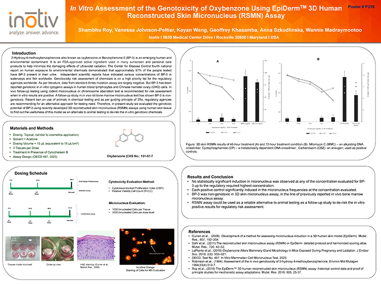 In Vitro Assessment of the Genotoxicity of Oxybenzone Using EpiDerm 3D ...
