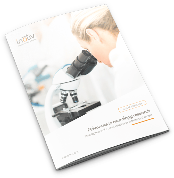 Cross the BBB with our intrathecal catheterized model